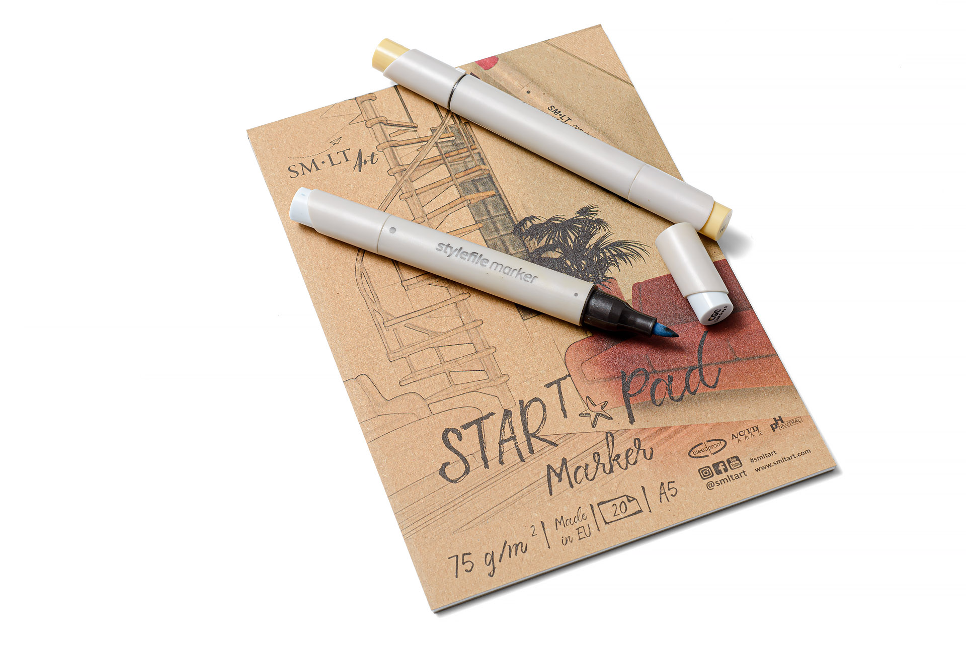 Marker paper pad STAR T